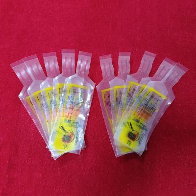 China Steam Cooking Transparent Egg Tofu Tube Pouch 175g 230g Heat Sealable for sale