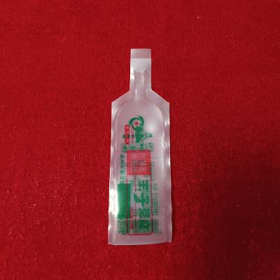 China Single Serve Silken Tofu Transparent Retort Tube Pouch 65g 90g Japanese Food Grade PE Custom Print for sale