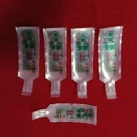 China Soft Boilable Clear PE Japanese Tofu Packaging Tube Bag 80g 135g Heat Sealable Custom Printed for sale
