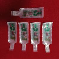 China Silken Hot Filling Transparent Japanese Tofu Packaging Tube Pouch 50g 85g Premade PE Bag for sale