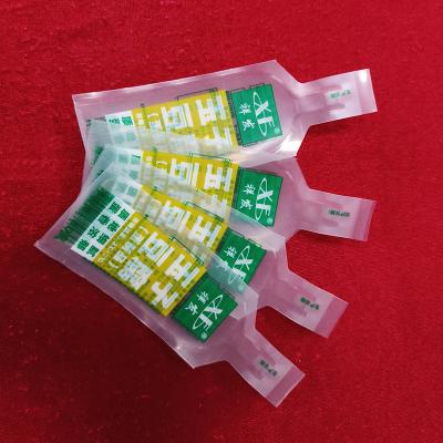 China Food Service Bulk Japanese Tofu Packaging Tube Soft  225g 275g Clear PE Bag for sale