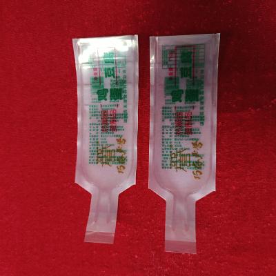 China Transparent Single Serve Japanese Tofu Packaging Tube 75g 120g Heat Sealable for sale