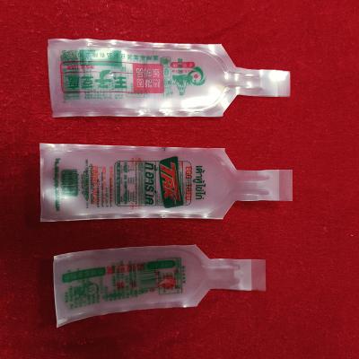 China Convenience Store Tofu Tube Pouch 110g 170g Transparent Premade Custom Printed for sale