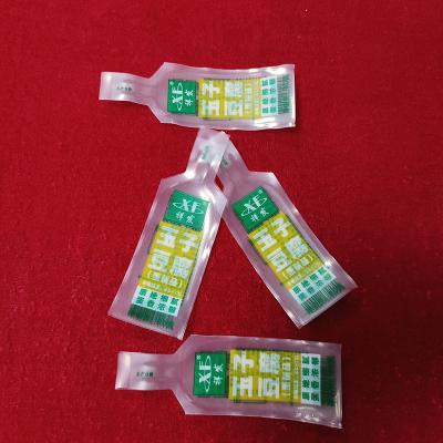 China Steam Cooking Soft Japanese Tofu Packaging Clear Tube 135g 185g for sale