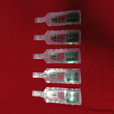 China 300g 400g Japanese Tofu Clear Tube Pouch Large Capacity Double Heat Seal for sale