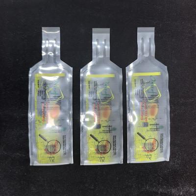 China Hotel Breakfast Single Serve Soft Tofu Tube Bag 120g-195g Clear PE Pouch Heat Sealable for sale