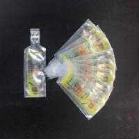China School Lunch Portion Soft Tofu Tube Pouch 135g-210g Transparent Food Grade for sale