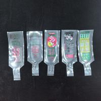 China Transparent PE Canteen Staff Meal Soft Tofu Tube Bag 190g-270g Heat Sealable for sale