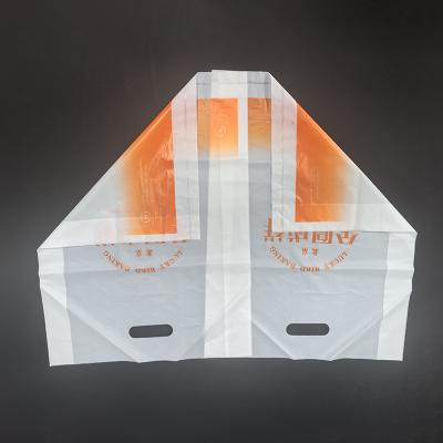 China 23x37cm PLA PBAT Gusset Bio Degradable Bags Compostable Produce Market Vest Bag for sale
