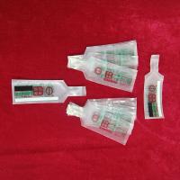 China Heavy Duty Transparent PE Retort Soft Tofu Tube 330g 380g Japanese Tofu Package for sale