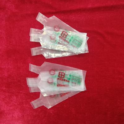 China High Clarity Transparent PE Eqg Tofu Tube 110g 160g Tofu Premade Tube Bag for sale