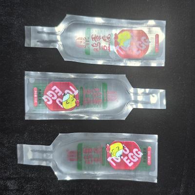 China Stable PE Egg Tofu Tube Bag 165g 215g Custom Printed Heat Seal for sale