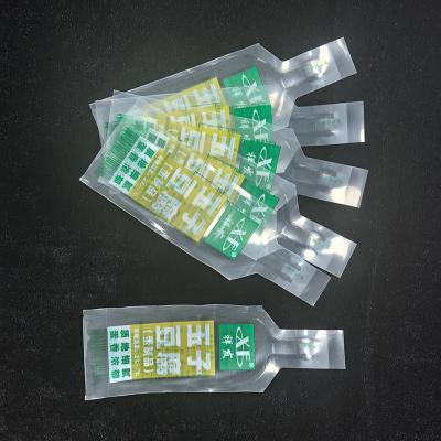 China Family Value Pack PE Egg Tofu Packaging Bag 190g 240g Transparent Custom Printed for sale
