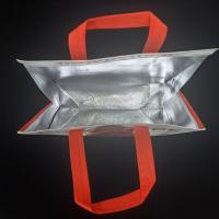 China Heavy Duty Reinforced Pp Non Woven Bags 110gsm Heat Transfer Custom Logo for sale