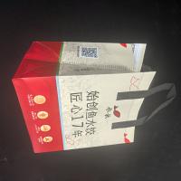 China Extra Strong Reusable Non Woven Bag 120gsm Reinforced PP Spunbond Custom Print for sale