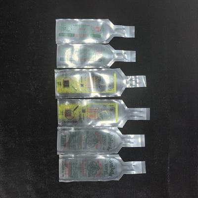 China Freezer Grade Transparent Soft Tofu Tube Bag 90g 150g Food Grade PE Custom Pouch for sale