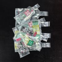 China Airline Catering Soft Tofu Tube Pouch 60g 110g Transparent PE Custom Double Heat Seal for sale