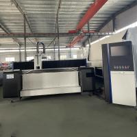 China Stainless Fiber Laser Cutting Machine 1KW/1.5KW/2KW/3KW with Water Cooled System for sale