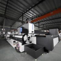 China High Automation Exchange Table Sheet Metal and Tube Fiber Laser Cutting Machine 3015gcr for sale