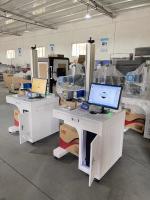 China Mini Portable 20w 30w 50w Steel Metal Plastic Fiber Laser Marking Machine with Rotary for sale