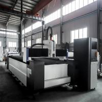 China Steel Aluminum Copper Plate Sheet Laser Cutter with Exchanged Platform 1000w 1500w 2000w 3000w for sale