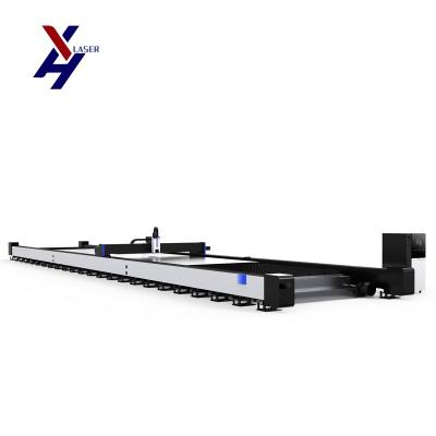 China Water-cooled Fiber Double Platform Laser Cutting Machine for Thick Sheet Metal Steel for sale