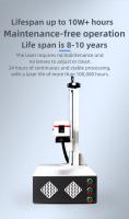 China 20w-100w Auto Focus Raycus Max Ipg Mopa Metal Optical Fiber Laser Marking Machine for Marker for sale