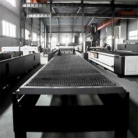 China Raytools Laser Head Double Platform Fiber Laser Cutting Machine for Thick Sheet Metal for sale