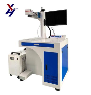 China Mini Portable 20w 30w 50w Steel Metal Plastic Raycus Fiber Laser Marking Machine With Rotary for sale