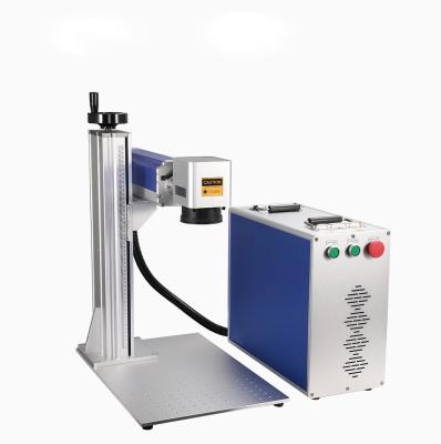 China Split 20w 30W 50w 200W Fiber Laser Marking Machine For Silver Rings Jewelry Engraving for sale
