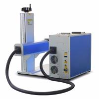 China Split 20w 30W 50w 200W Fiber Laser Marking Machine For Silver Rings Jewelry Engraving for sale