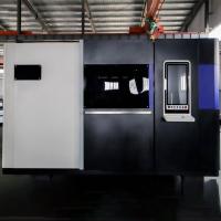 China Full Closed Protection 12000w Cnc Metal Fiber Laser Cutting Machine for Stainless Steel for sale