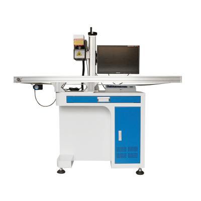 China Metal Jewelry Silver Gold Fiber Laser Marking Machine with Visual Focus and Ccd Camera for sale