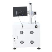 China 150 KG Weight 20w 30w 50w Desktop Fiber Laser Marking Machine For Metal Programmable for sale