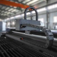 China Blue-white Water Cooled Metal Laser Cutting Machine with 1000W/1500W/2000W/3000W Power for sale
