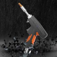 China Fiber Laser Welding Head 3 In 1 ABS Shell Handheld Welding Gun With Feeder Machine 0.85 KG for sale
