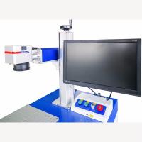 China 15W Metal Plastic Jewelry Marking Engraving JPT Laser Marking Machine with Life-long for sale