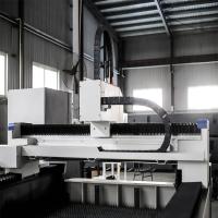 China Thick Sheet Metal Steel Laser Cutter with Exchange Table and 150m/min Cutting Speed for sale