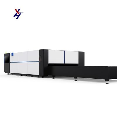 China XH Closed Fiber Laser Cutting Machine Advanced Technology For Machinery Repair Shops for sale