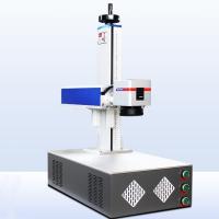 China MAX 20w-100w Auto Focus Mopa Metal Optical Fiber Laser Marking Machine for Deep Metal for sale