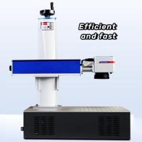 China MAX 20w-100w Auto Focus Mopa Metal Optical Fiber Laser Marking Machine for Deep Metal for sale