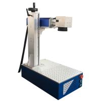 China 20w 30w 50w Fiber Laser Marking Machine for Metal Marking Bench-top Configuration for sale