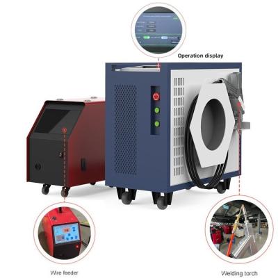 China 800w 1200w 1500w Handheld Welding Machine for Metal Stainless Steel Aluminum Copper for sale