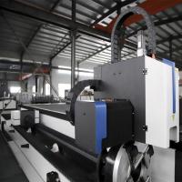 China Precision CNC Automatic Tube Cutting Machine with Auto Focus and 4-axis Configuration for sale