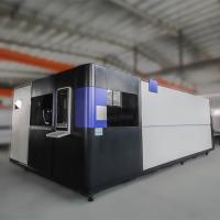 China Highly Cnc Full Enclosed 3015 3kw-12kw Max Raycus Laser Source Metal Fiber Laser Cutting Machine for sale