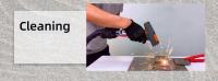 China 3 In 1 ABS Shell Compact Hand Welding Gun With Feeder Machine Fibre Laser Welding Head for sale