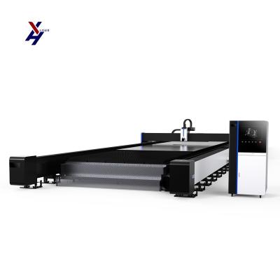 China Thick Sheet Metal Steel Laser Cutting Machine with Exchange Table and Double Platform for sale