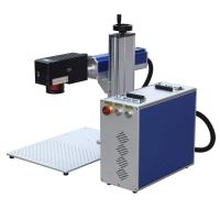 China Metal Home Laser Marking Machine with EZCAD Software Supports AI DWG DXF DST PLT BMP Raycus 20W 30W 50W for sale