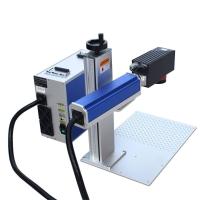 China Metal Home Laser Marking Machine with EZCAD Software Supports AI DWG DXF DST PLT BMP Raycus 20W 30W 50W for sale