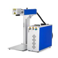 China Max JPT Fiber Laser Marking Machine 20W/30W/50W Color Marking IPG Raycus Life-long AI for sale